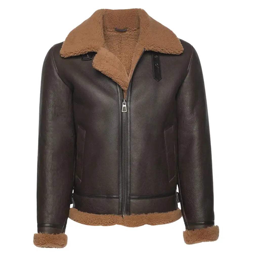 Rob Brown B3 Bomber shearling jacket – Lusso Leather